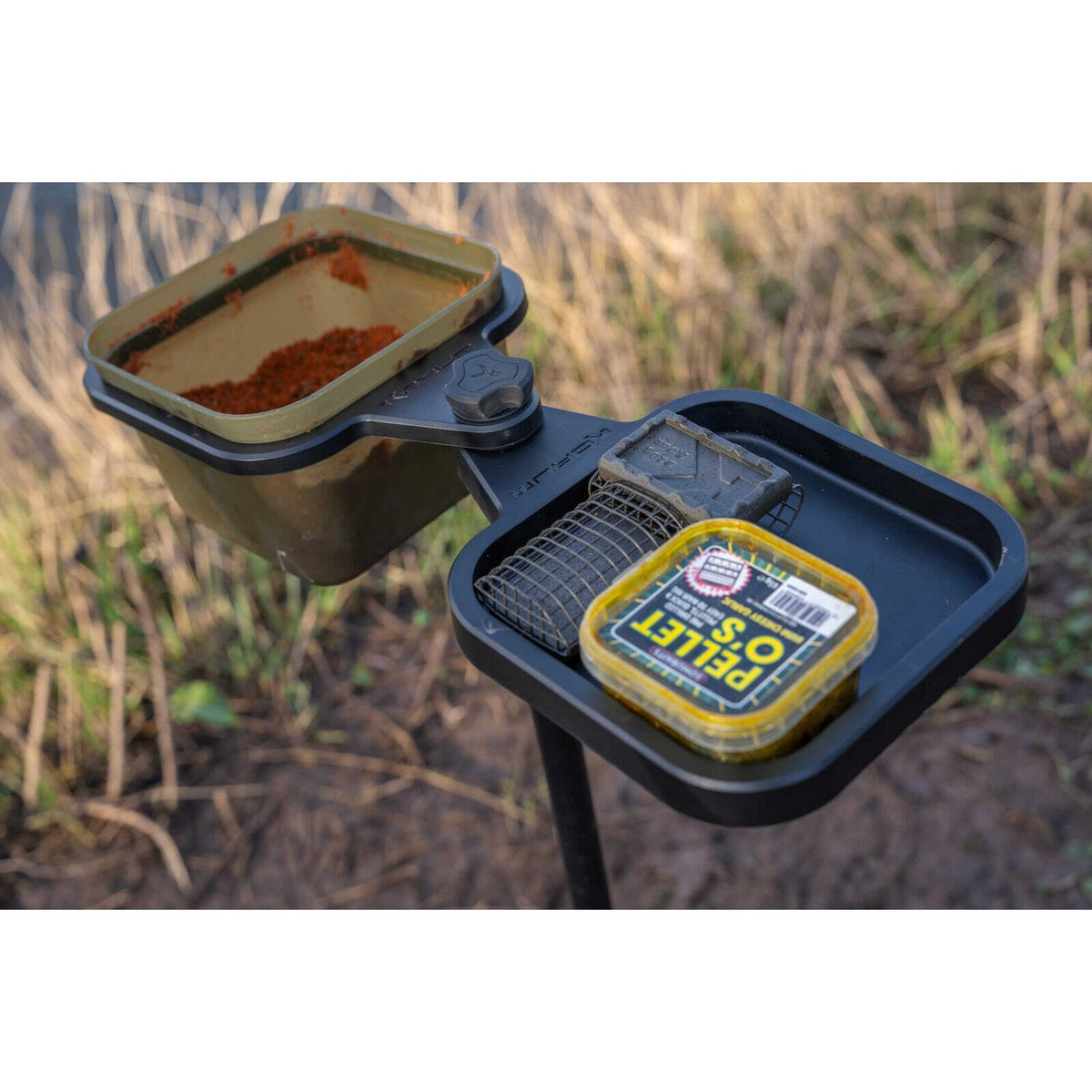 Korum Compact Waiter Tray Carp Fishing Accessory Side Tray Bait Waiter ...