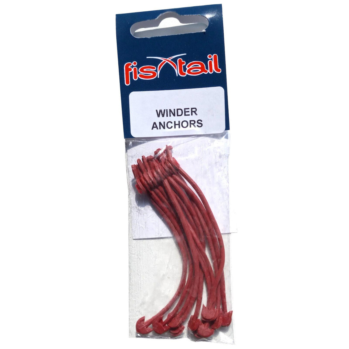 Fishtail Winder Anchors Carp Fishing Soft Rubber Pole Rig Winders Anch ...