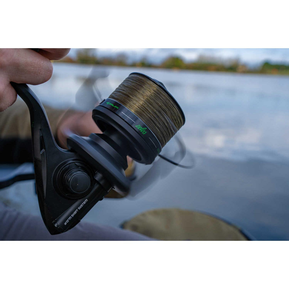Korum Zelos 7000 Distance Feeder Reel Carp Fishing Specimen Reel K0340 ...