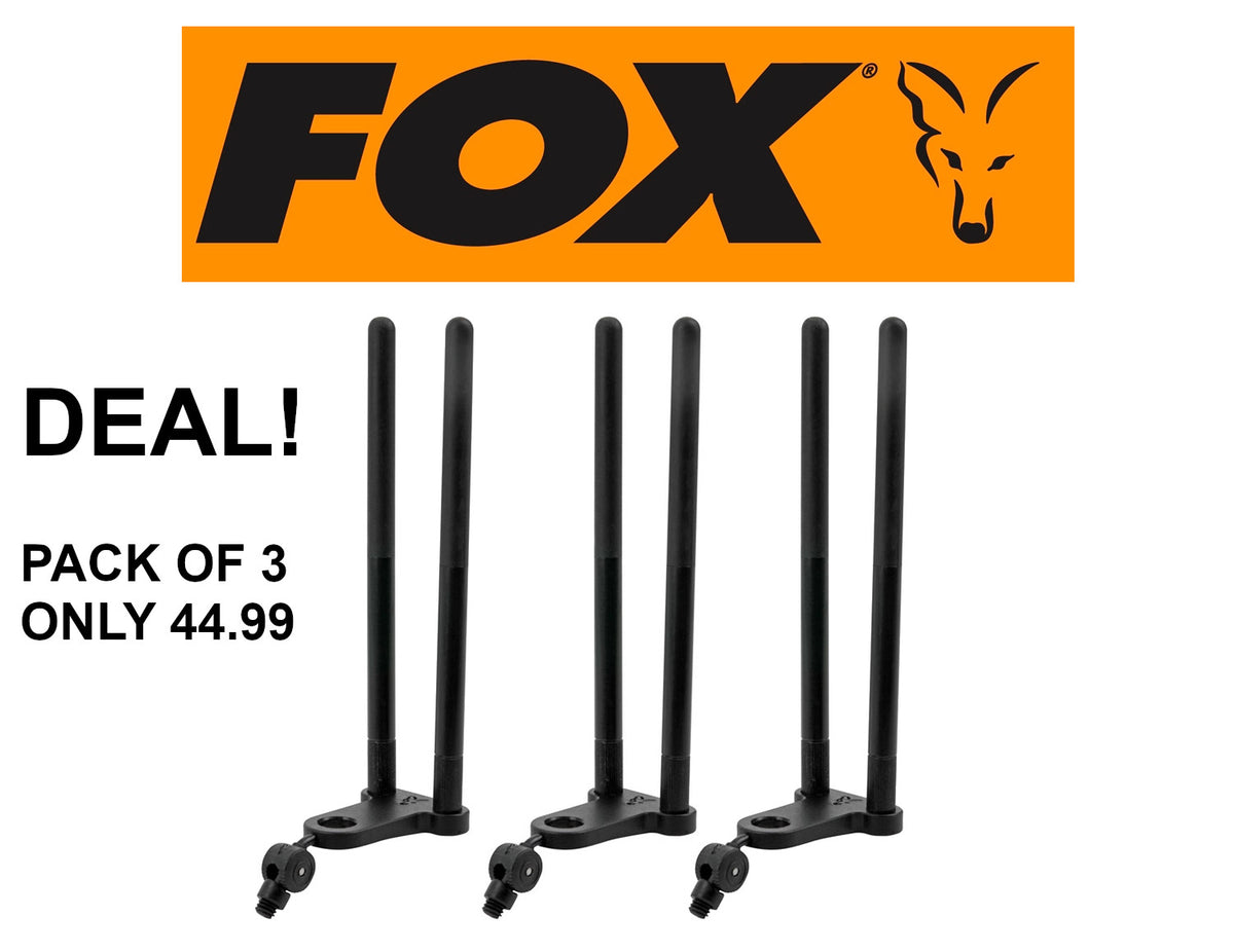 SET OF 3 Fox Black Label Snag Ears & Adjustable Hockey Stick CBB022 ...