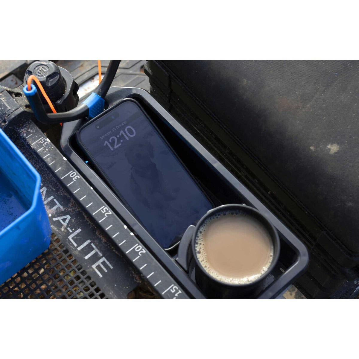 Preston Offbox Accessory Tray Carp Fishing Seatbox Side Tray 34x11x8cm ...