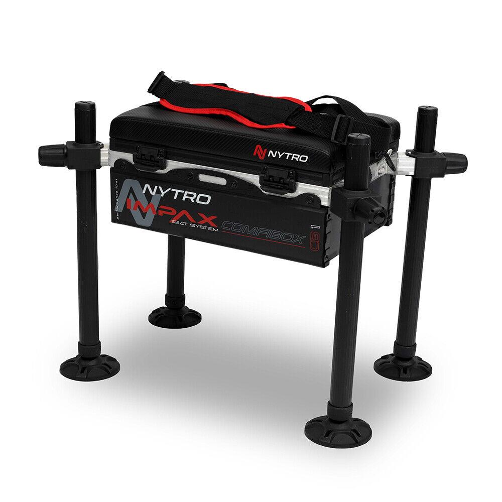 Nytro Impax Comfibox Seatbox Carp Fishing Seat Box System CB1 21500001 ...