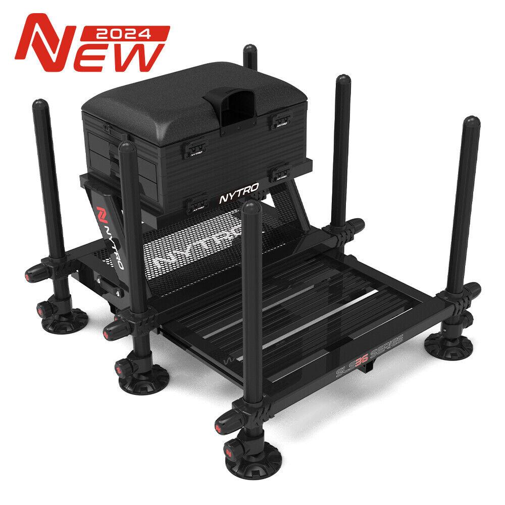 Nytro SLS36 Station Carp Fishing Seatbox With Sliding Footplate 215000 ...
