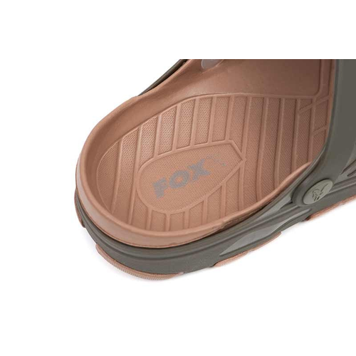 Fox Khaki Cloggs Carp Fishing Bank Slipper Bivvy Slipper Fishing Shoes ...