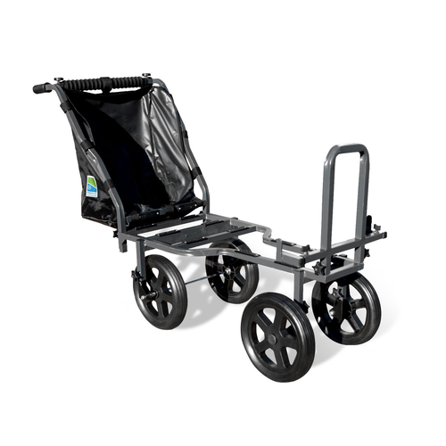 Preston Innovations 4 Wheel Shuttle Fishing Seatbox Transporter Barrow ...