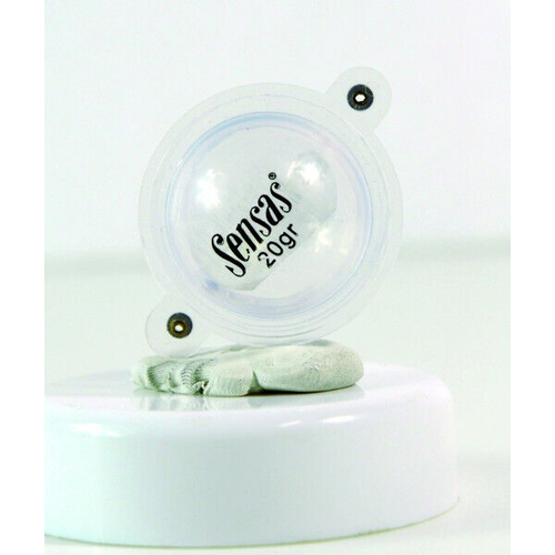 Sensas Clear Float No. 1 Pack of 2 Round Bubble Floats Game Fishing Fi ...