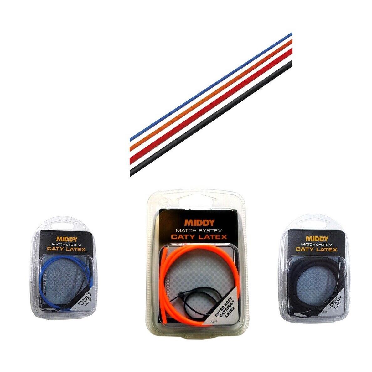 Middy Catapult Replacement Repair Latex Elastic Gut Gum 4 Strengths Fi ...