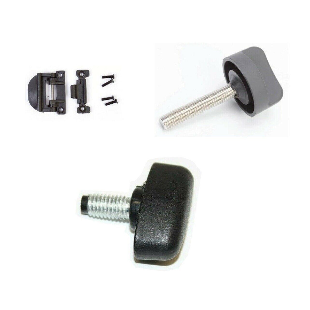 Preston Seatbox OnBox Hinge Clips & Brolley Screws OffBox 36 Handwheel ...