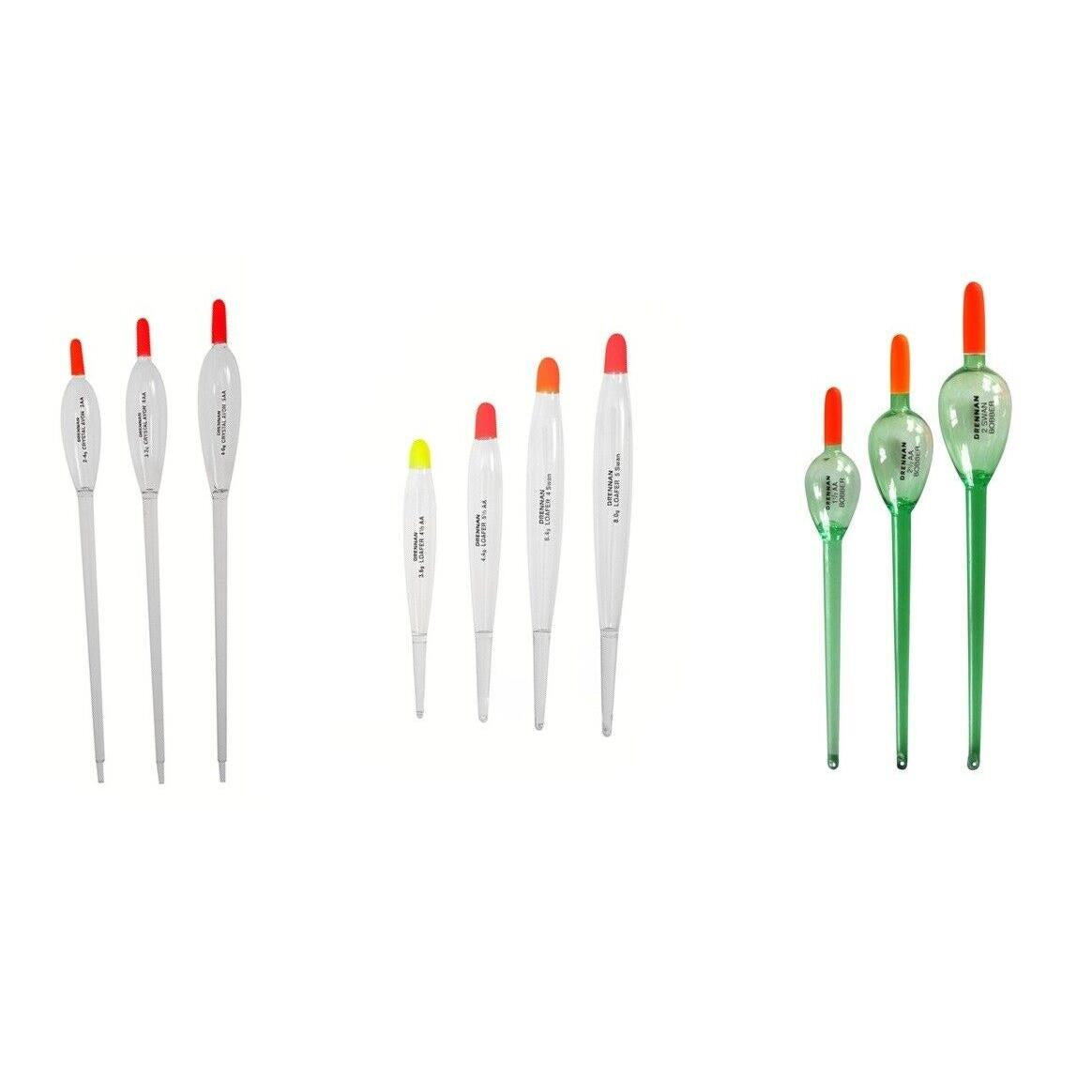 Drennan Running River Trotting Float Bobber Crystal Avon Blobber Loafe ...