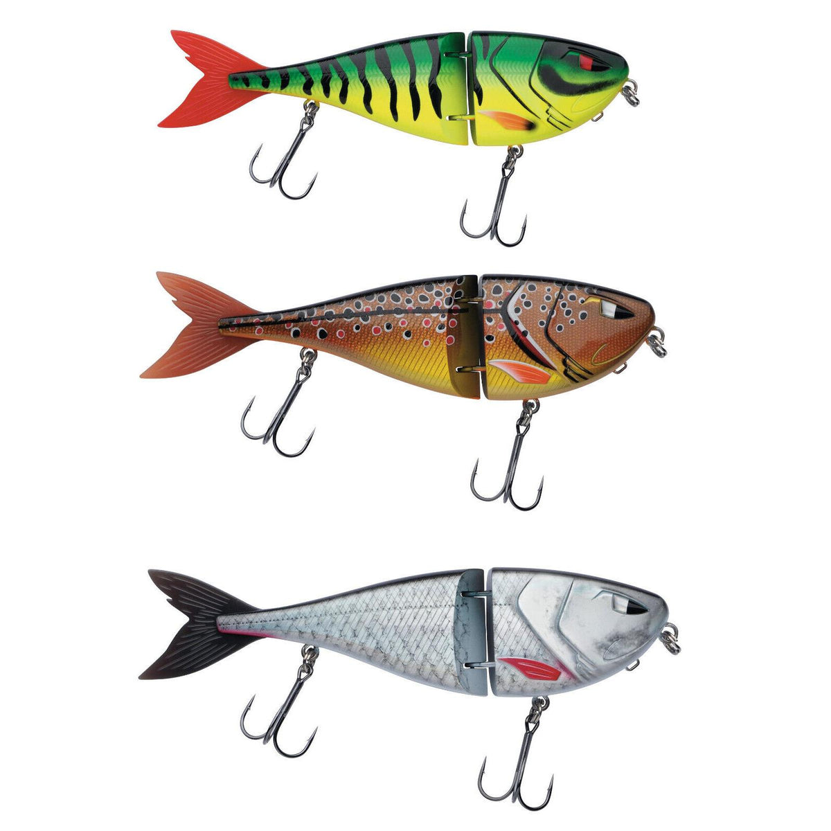 Berkley Zilla Jointed Glider Hard Bait Imitation Lure Swimbait Fishing ...