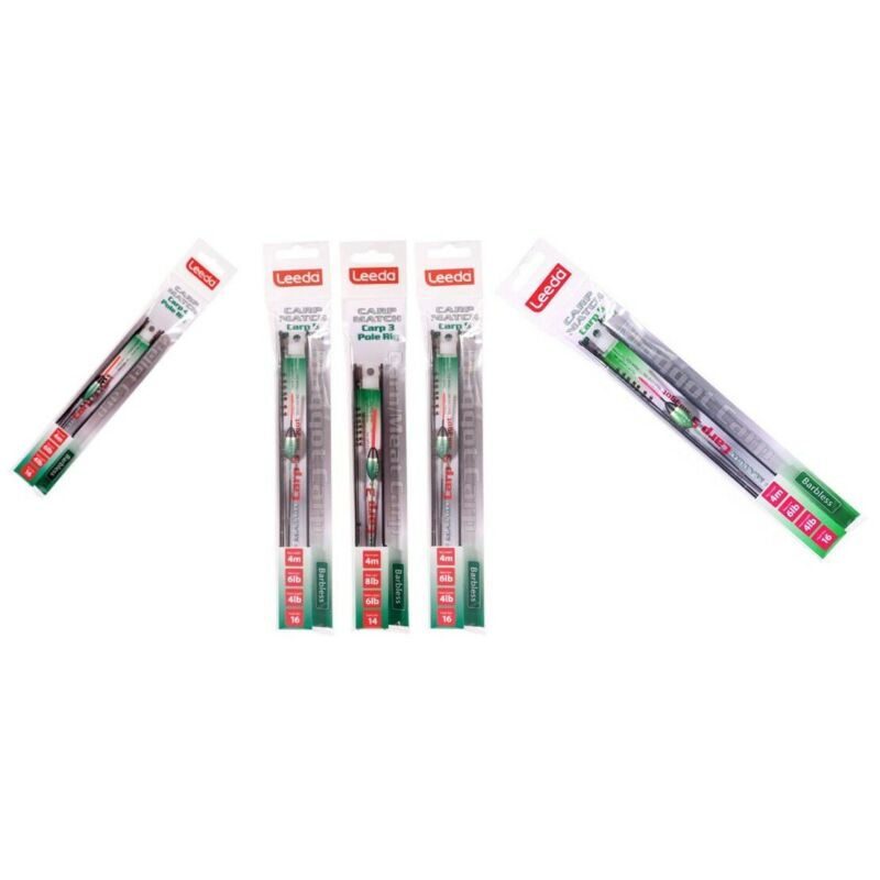 Leeda Carp Match Pre-Tied Pole Rig Pellet Paste Maggot Fishing Termina ...