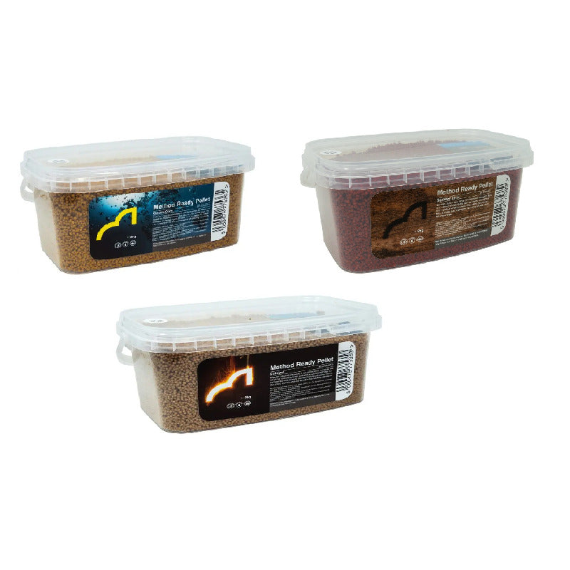 Spotted Fin Method Ready 2mm Pellets 2KG Bucket Carp Fishing – hobbyhomeuk