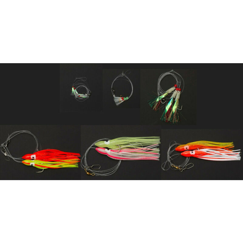 Ron Thompson Sea Rig Rigs Herring Mackerel Octopus Muppet Boat Wreck C ...